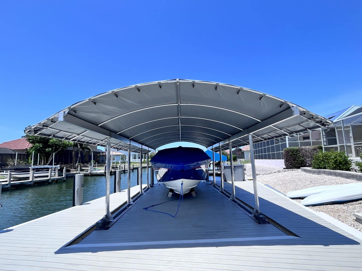 Radius Verandah Beam - Boat Lift Covers | Punta Gorda, FL