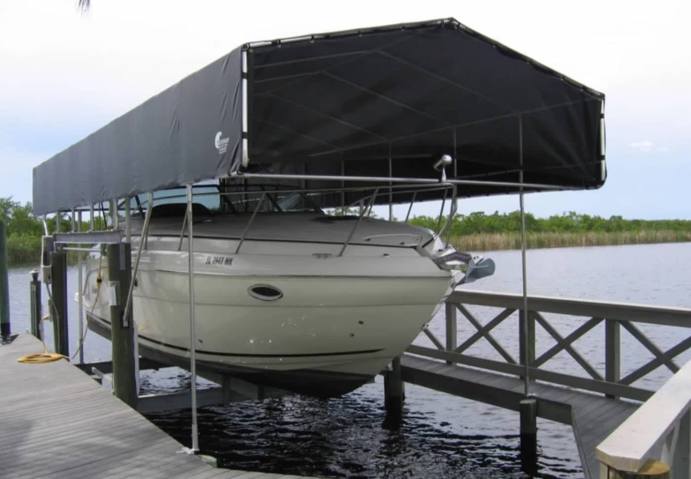 Waterway Boat Lift Covers - Florida's Finest Boat Lift Covers