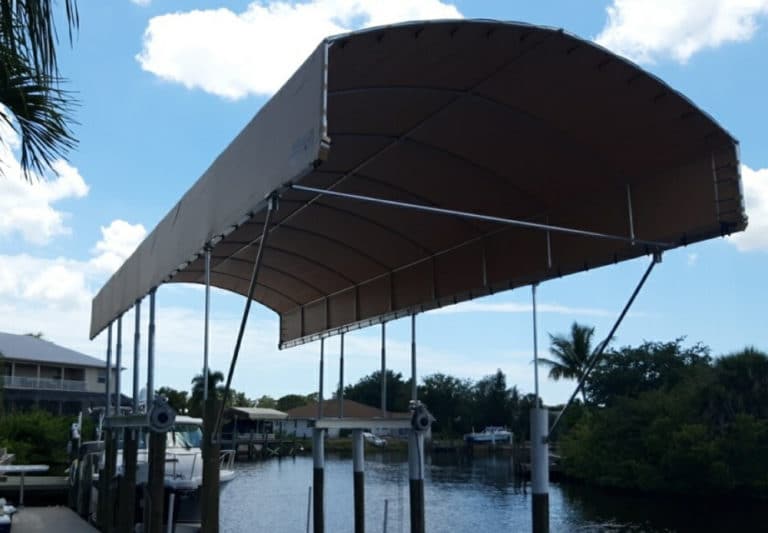 Waterway Boat Lift Covers - Florida's Finest Boat Lift Covers